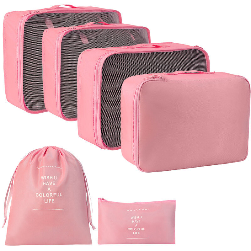 Дорожная сумка для хранения, сумка для багажа, нижнего белья, обуви, сумка на шнурке, органайзер для путешествий, набор сумок для хранения одежды