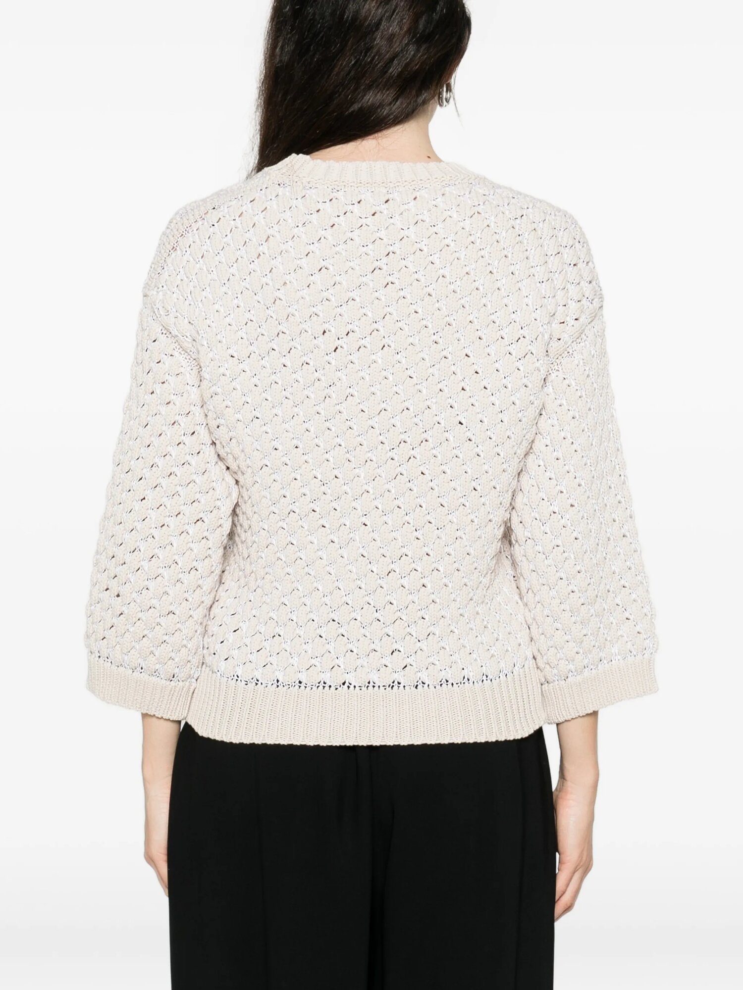 Свитер PESERICO Open-knit sweater, размер 40, , разноцветный — фото 1