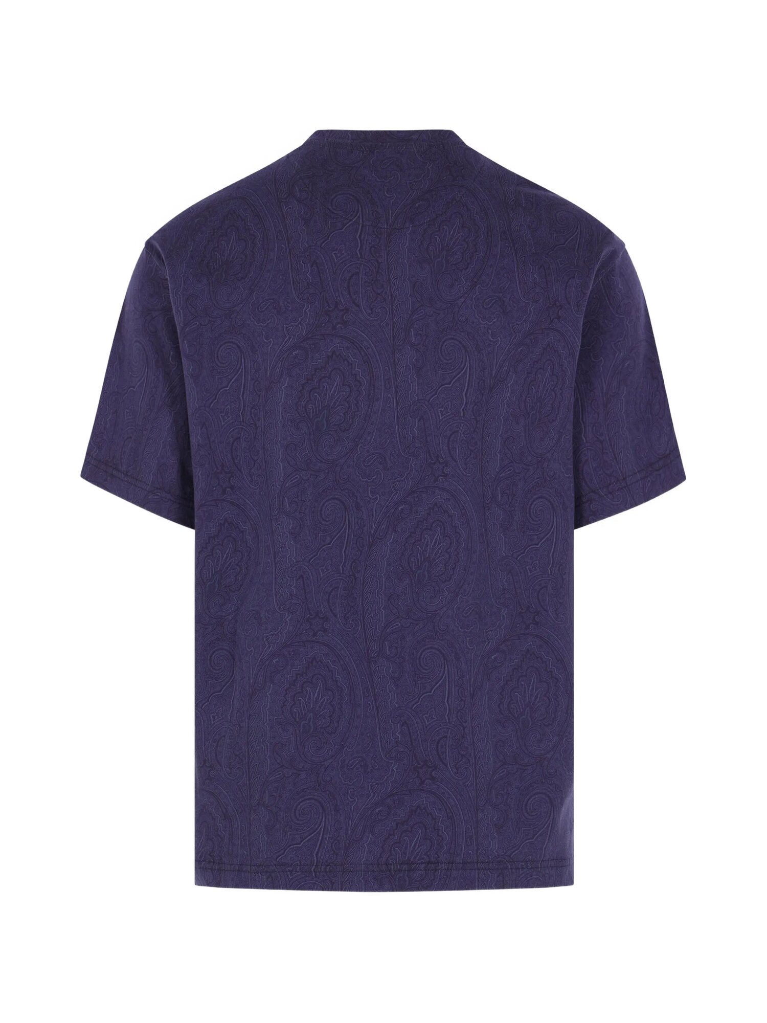 Футболка ETRO Paisley T-shirt, размер L, purple — фото 1