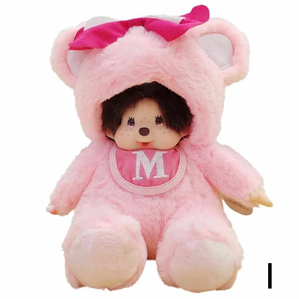 Monchhichi Monkiki Плюшевая кукла Красная Шапочка Игрушка в подарок 20 см