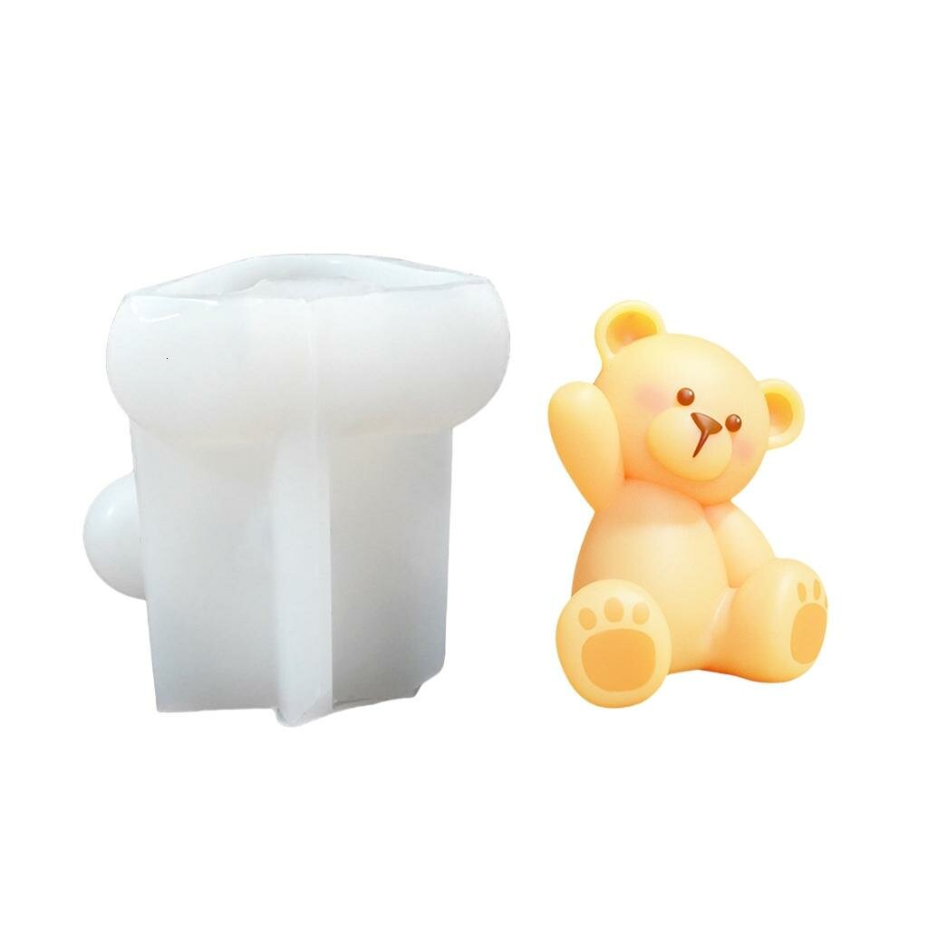 Силиконовая форма в виде медведя, Прощай, Медведь