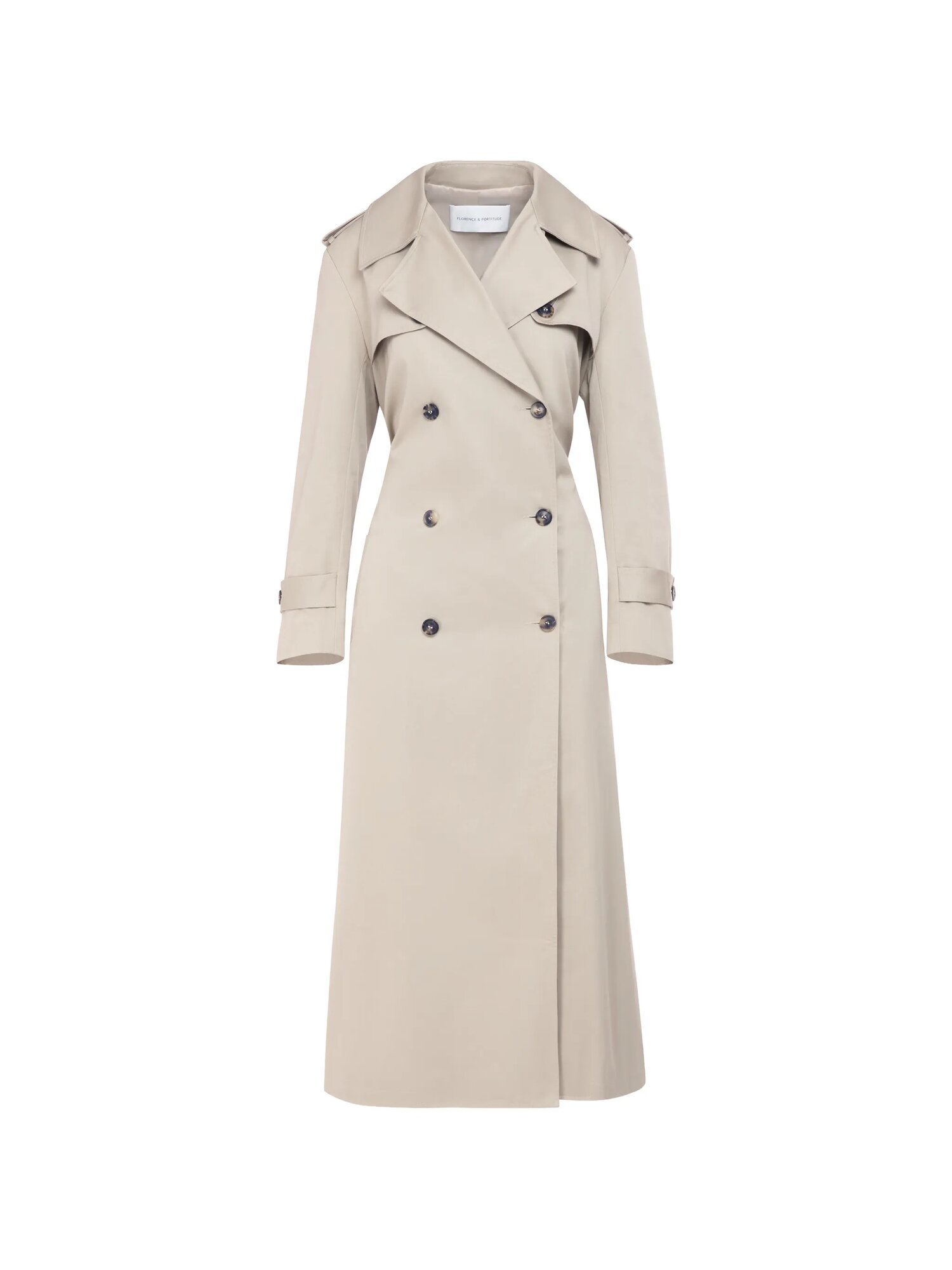 Пальто FLORENCE & FORTITUDE Double-breasted bow coat