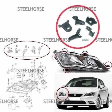 Кронштейн фары правой (к-кт) Seat Leon 2013-2020