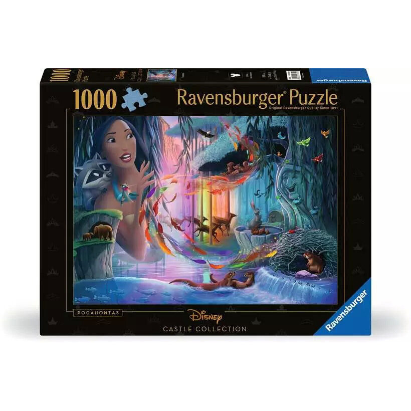 Пазл Ravensburger 1000 Disney Castle Collection - Покахонтас, арт.01344