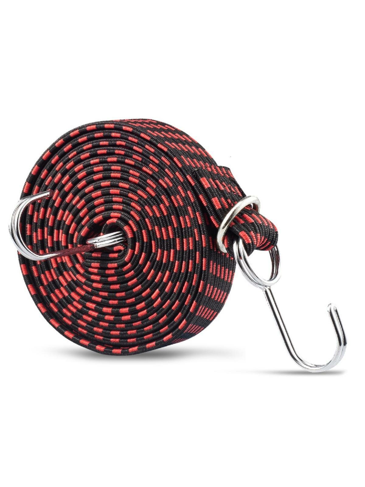 Прочный капроновый трос для крепления груза на мотоцикле, 4 метра черного и r