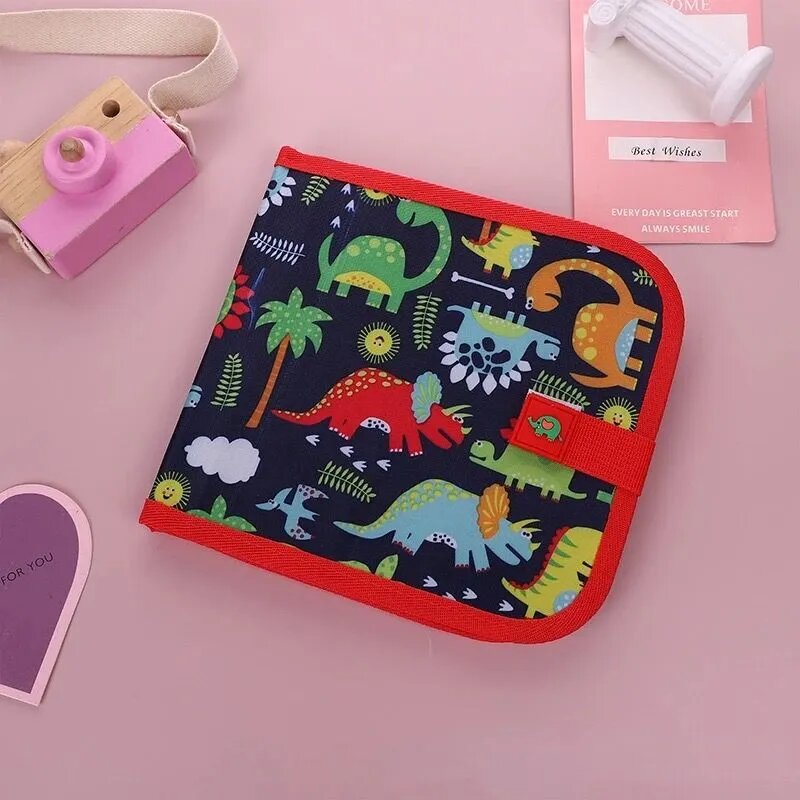 Набор для рисования, многоразовый альбом раскраска, игра в дорогу, набор для творчества