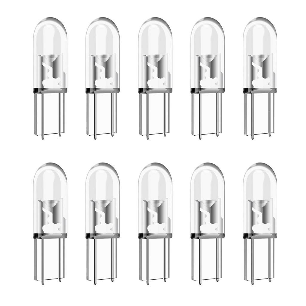 Светодиодные лампы T5 для приборной панели автомобиля, Синий