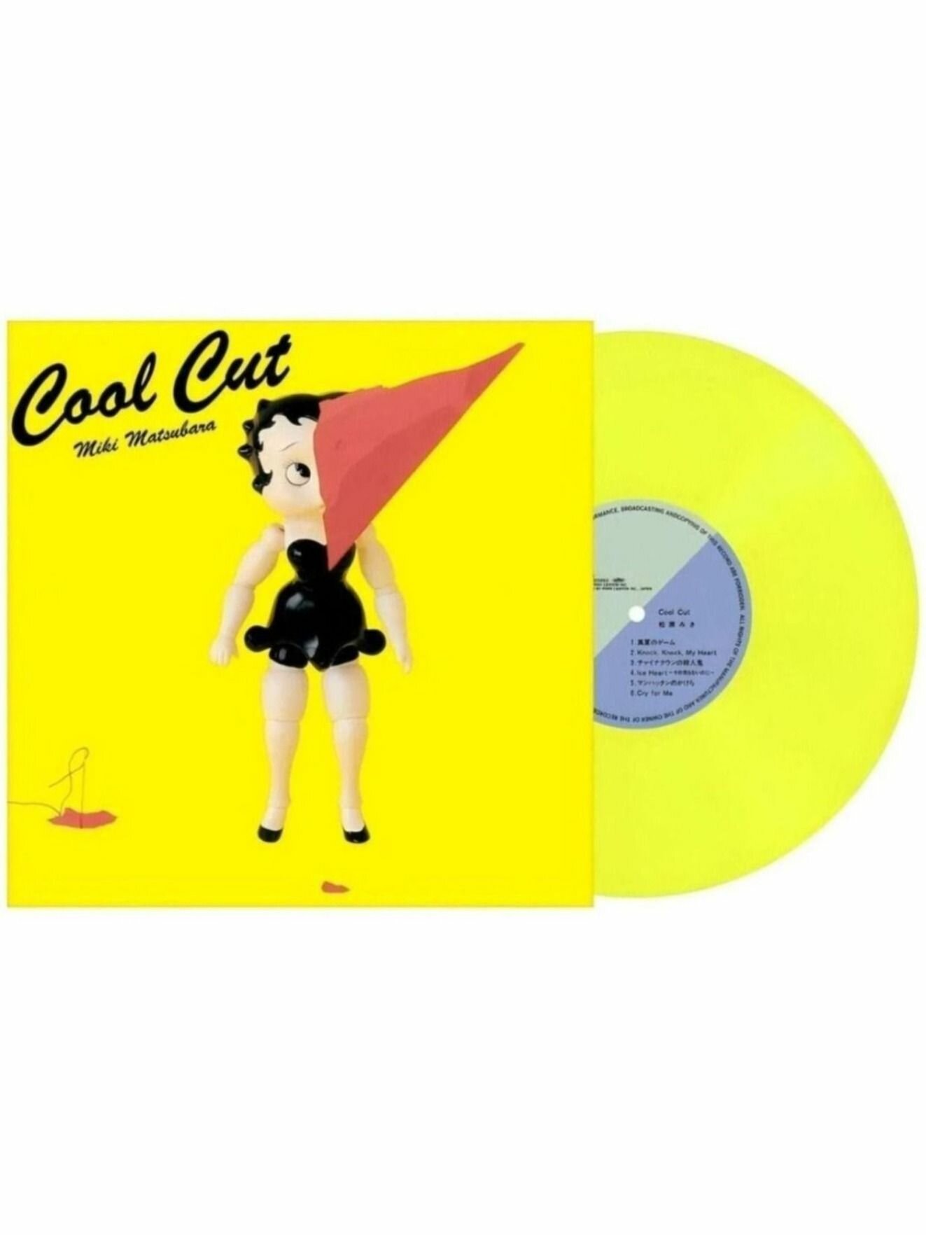 Виниловая пластинка Miki Matsubara - Cool Cut LP, Limited Edition Clear Lime Yellow Vinyl Still Sealed