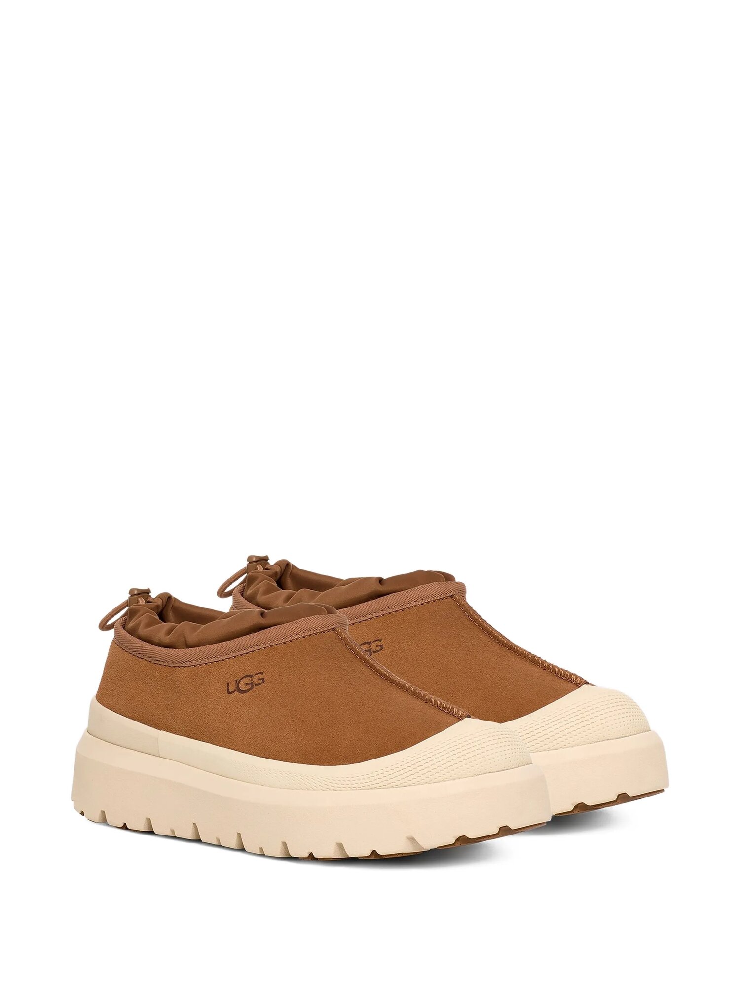 Кроссовки UGG Thick sole adjustable sneakers, размер 9 US, коричневый/серый/оранжевый — фото 1