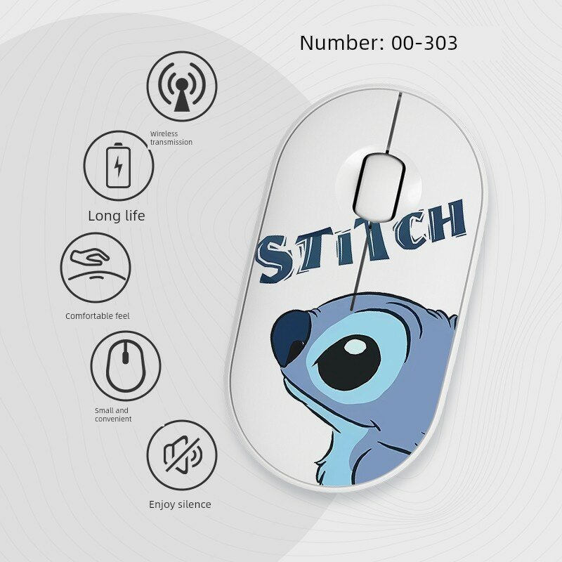Беспроводная мышь Stitch 11.5S, совместимая с ноутбуками Huawei, компьютерами Mate, планшетами и устройствами Bluetooth