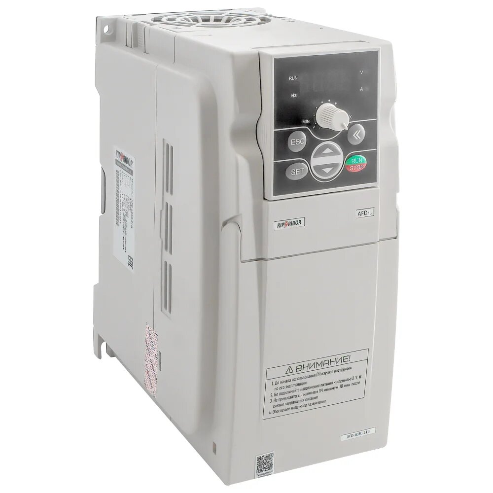 Преобразователь частоты KIPPRIBOR AFD-L055.43B 5,5кВт, 3х380В, 13А, арт. 00000093976