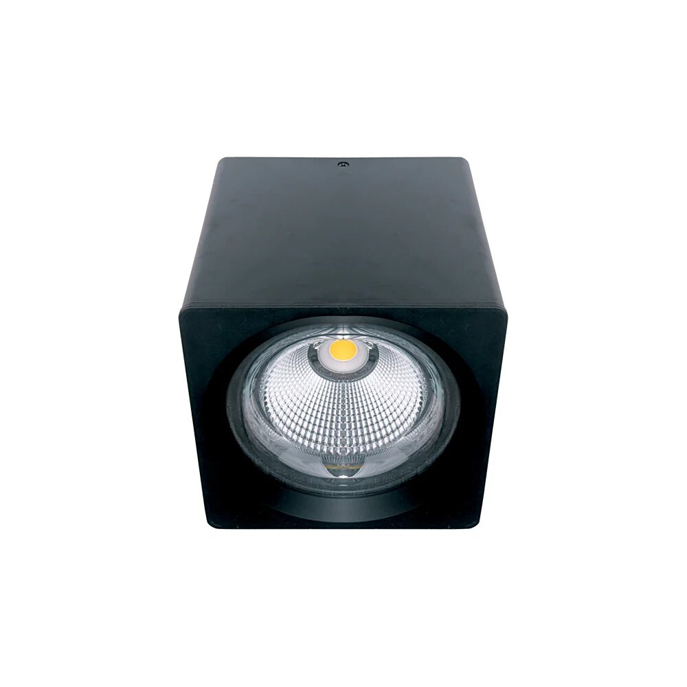 Светильник FL-LED CUPSPOT Quad 30W Black 4000K 3000Lm квадратный 30Вт 160x165мм 609748