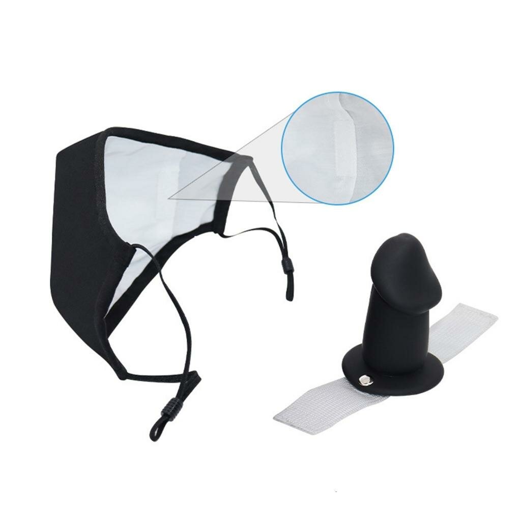 Маска-кляп с фаллосом для взрослых, фаллическая версия