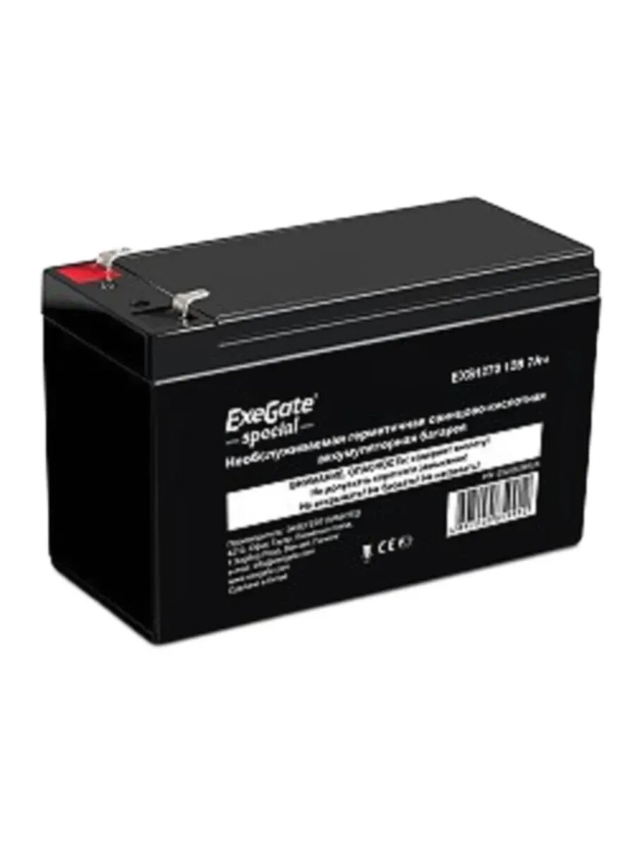 Аккумулятор для ИБП GDT 1207/EXS1270 12V 7Ah