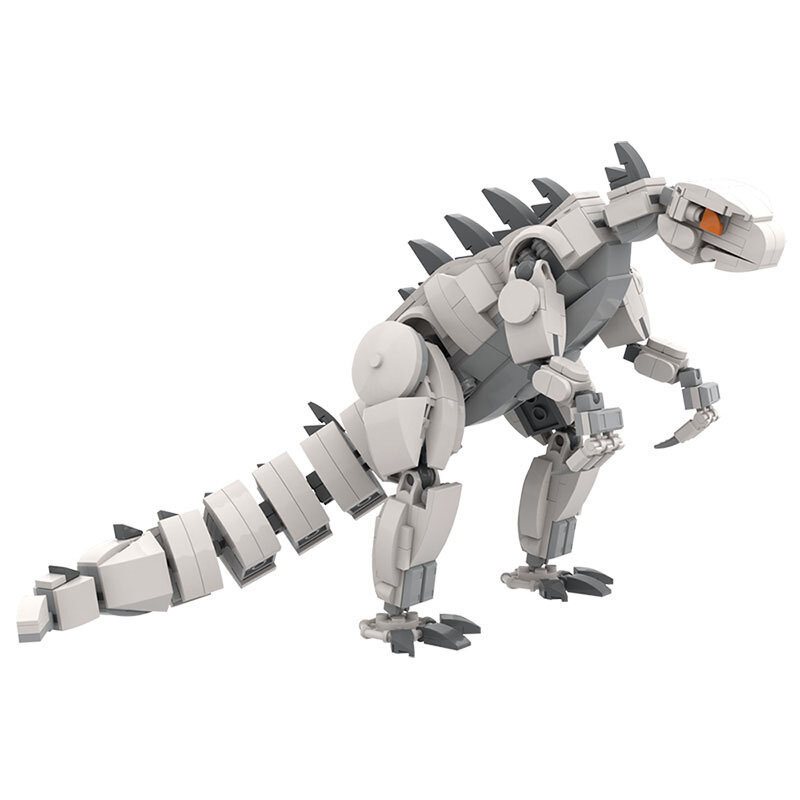 Строительные блоки MOC из мелких частиц, креативная серия 31153, Король монстров Мехагодзилла