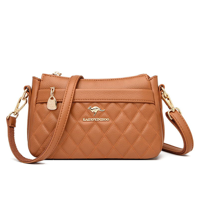 Women's bag new 2025 crossbody bag women's shoulder bag embroidery thread ladies mother small square bag European and American one-piece drop shipping