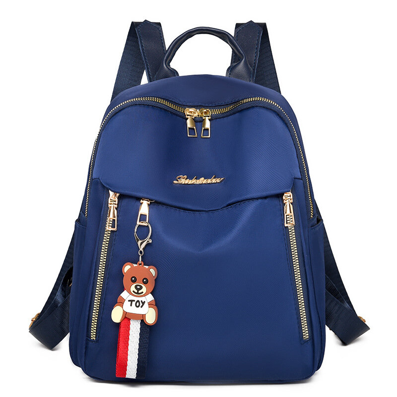 Backpack Women's Lightweight College Student Bag High-end Fashion Commuting Simple Travel Backpack
