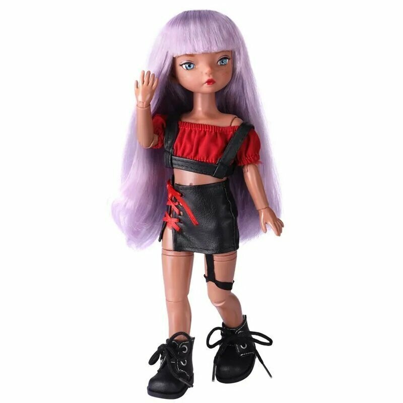 Кукла, круто девочка 1/6 BJD, 30 см, вращение суставов на 360, Детская игра в переодевания