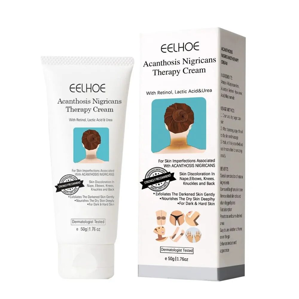 Крем против акантоза Nigricans для удаления меланина, подмышки, локти, средство личной гигиены, ягодицы, черный цвет сидения, принт