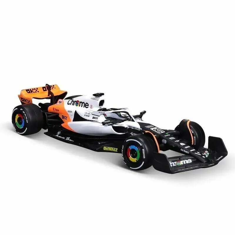 Металлическая коллекционная модель болида Формулы-1 "Burago"1:43. McLaren F1 Team MCL60 81 # Piastri