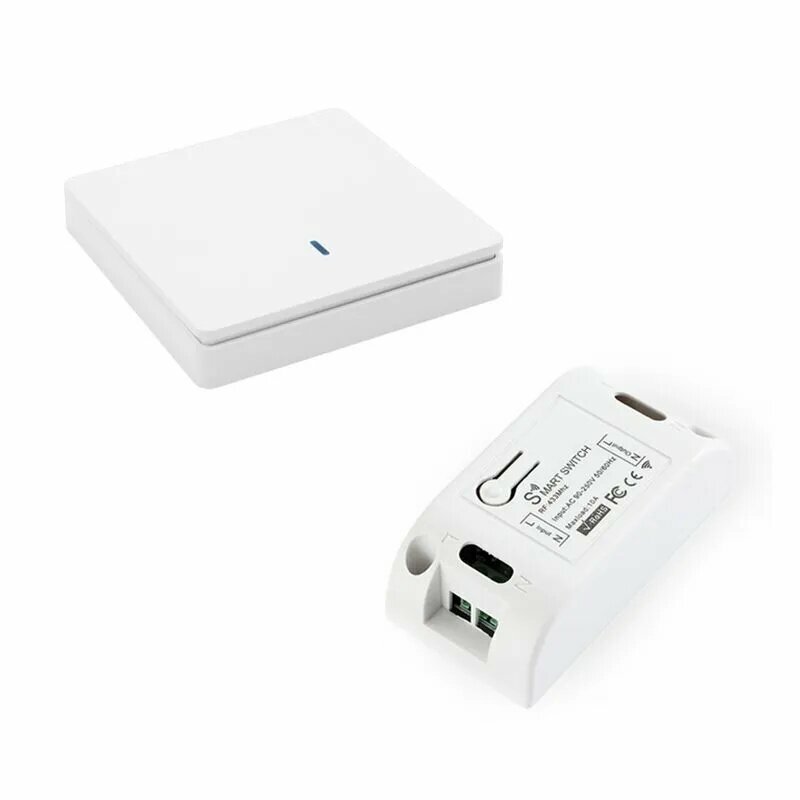 (T X Z A) Беспроводной интеллектуальный выключатель света 433 МГц Управление освещением Интеллектуальный AC 90-250V 10A Модуль (1 Вт и 1 C)