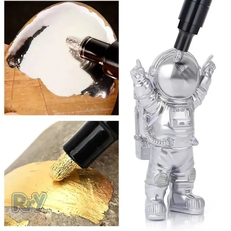 Зеркало хром маркер ручка