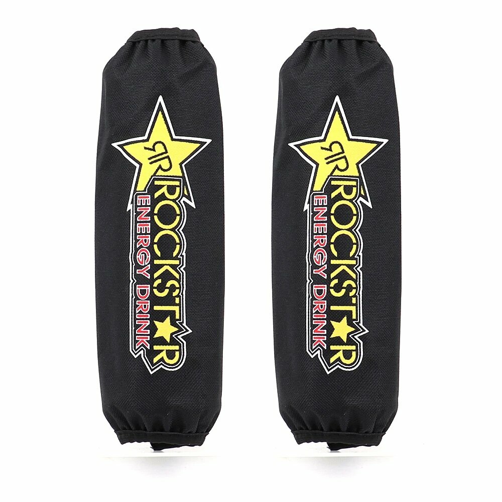 2шт Защита амортизатора Rock, черная, 270 мм