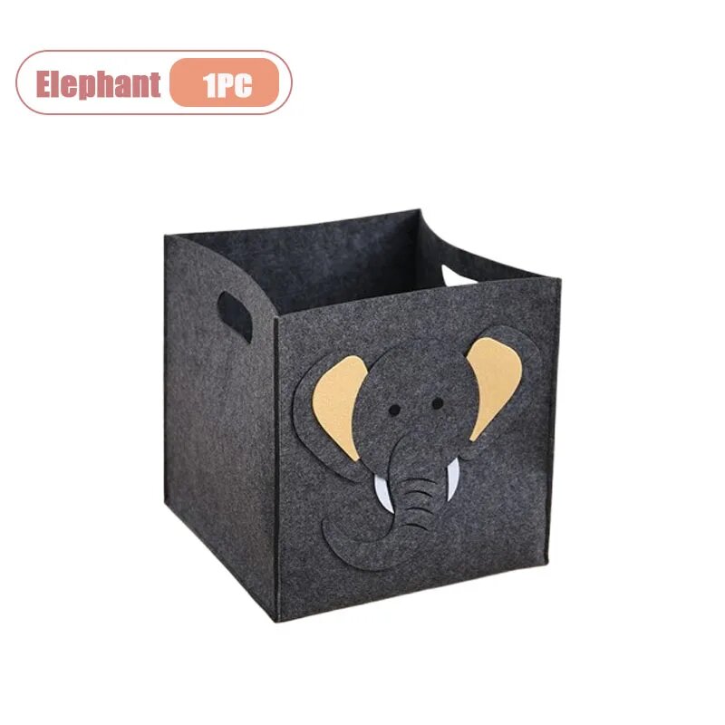 Фетровая корзина для хранения Elephant-1PC