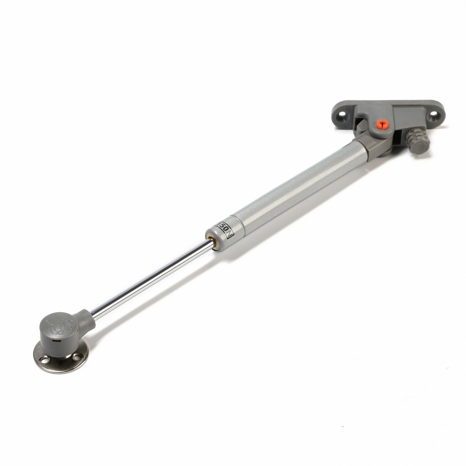 Газлифт 150N доводчик, бесшумное открывание/закрывание, серый