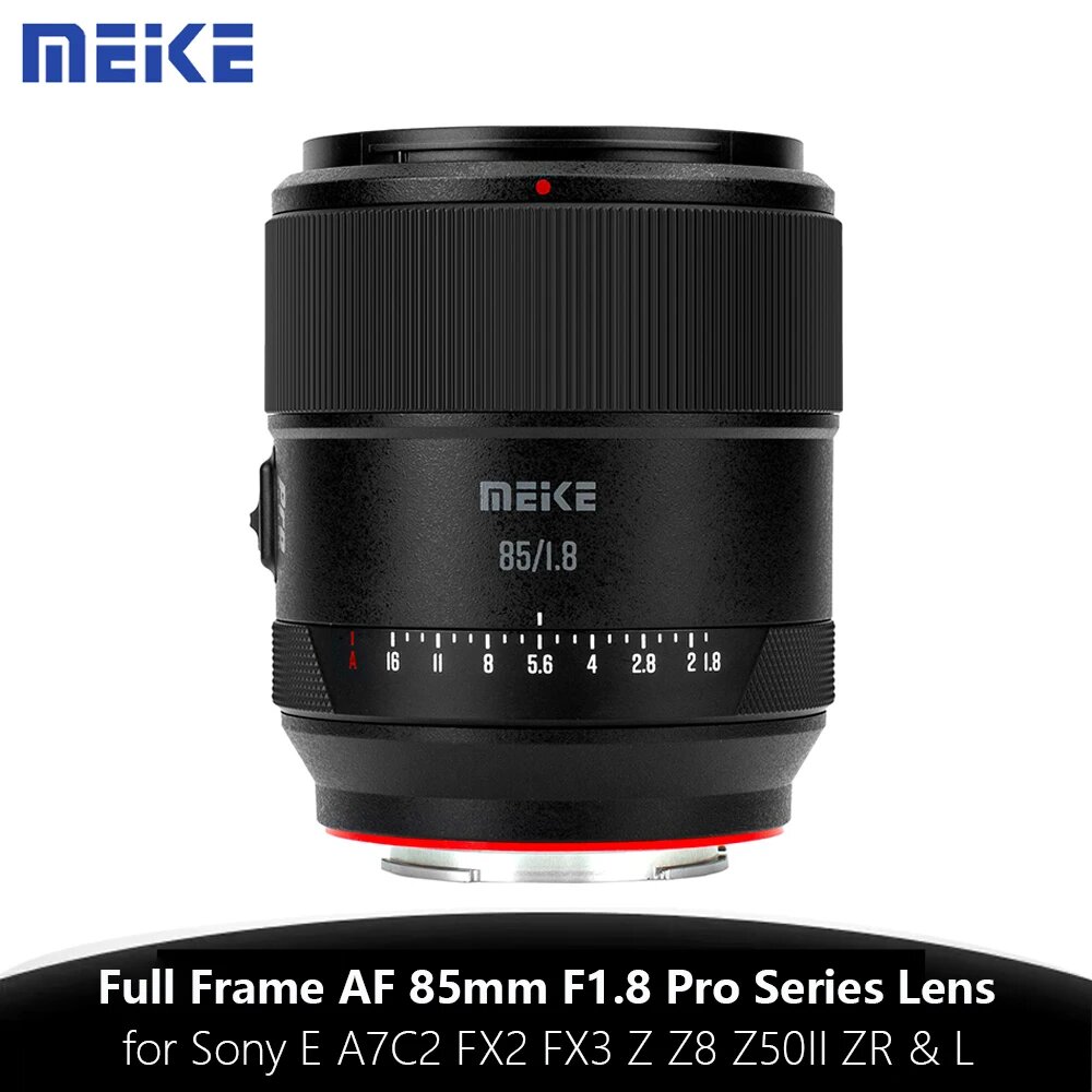 Объектив MEKE Pro Series 85mm f1.8 для Fujifilm X
