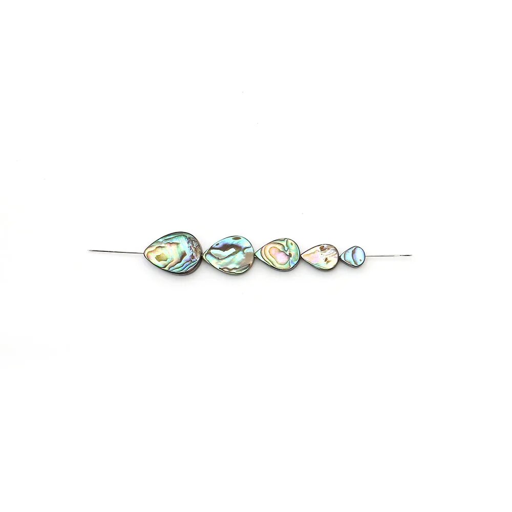 Бусины Abalone 6x8mm, 5 шт.