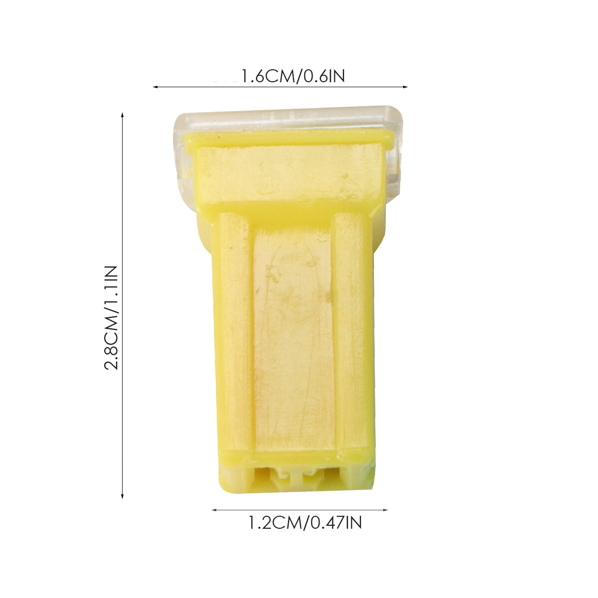 Набор Предохранителей Jcase 10pcs 20A 30A 40A 50A 60A Различные Цвета Размер 2 80X1 60X1 00CM