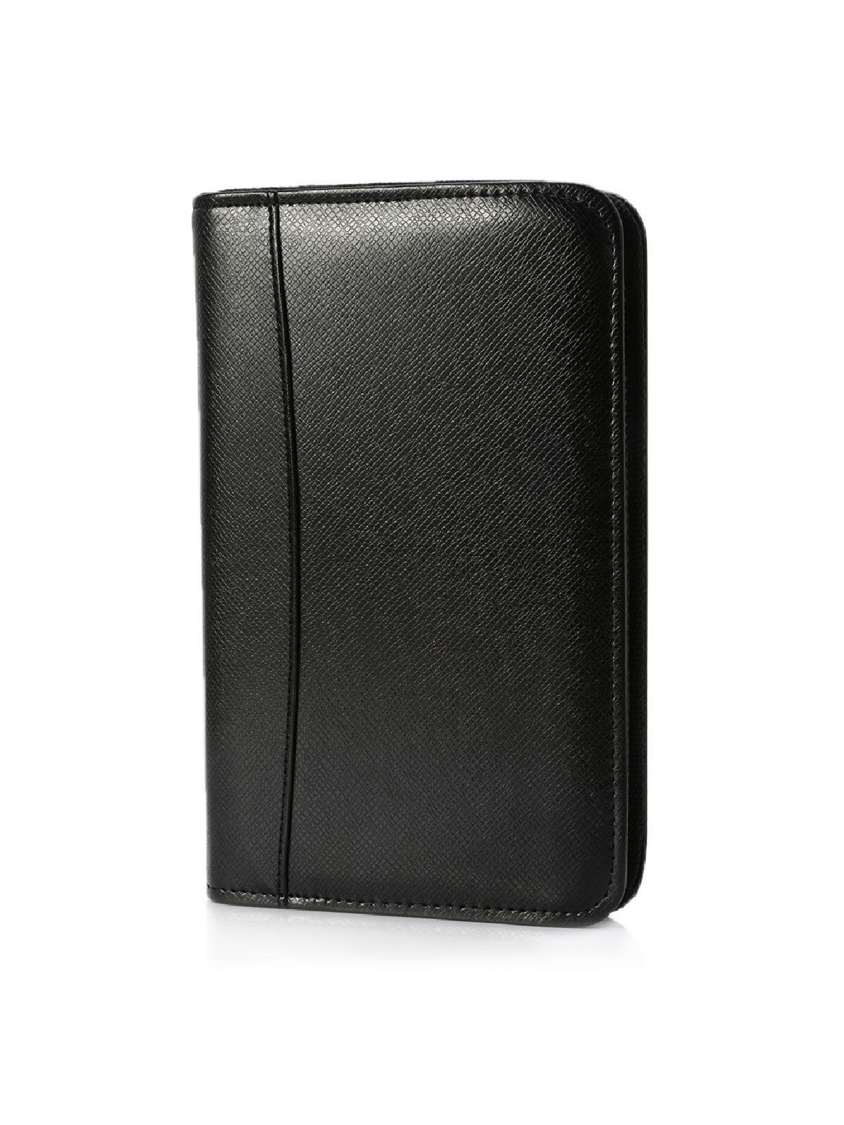 Бизнес-Блокнот С Отрывными Листами В Обложке Из Искусственной Кожи A6 На Молнии С Калькулятором