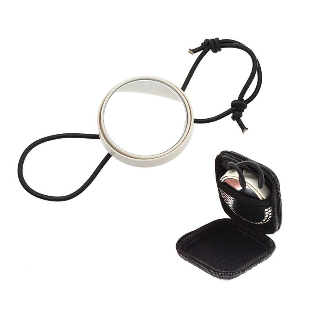 Регулируемое круглое выпуклое зеркало для дайвинга, Белый