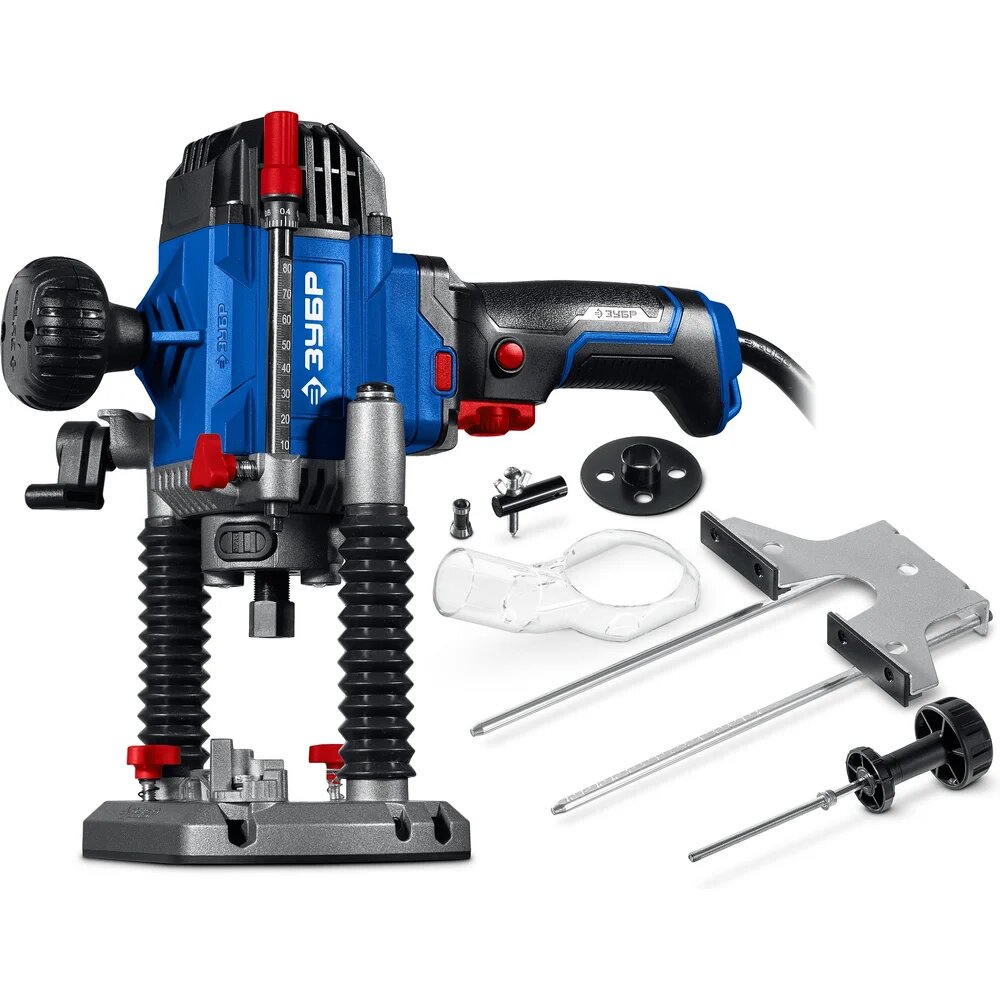 Универсальный фрезер ЗУБР Профессионал 1200Вт, 80мм ФПР-1280