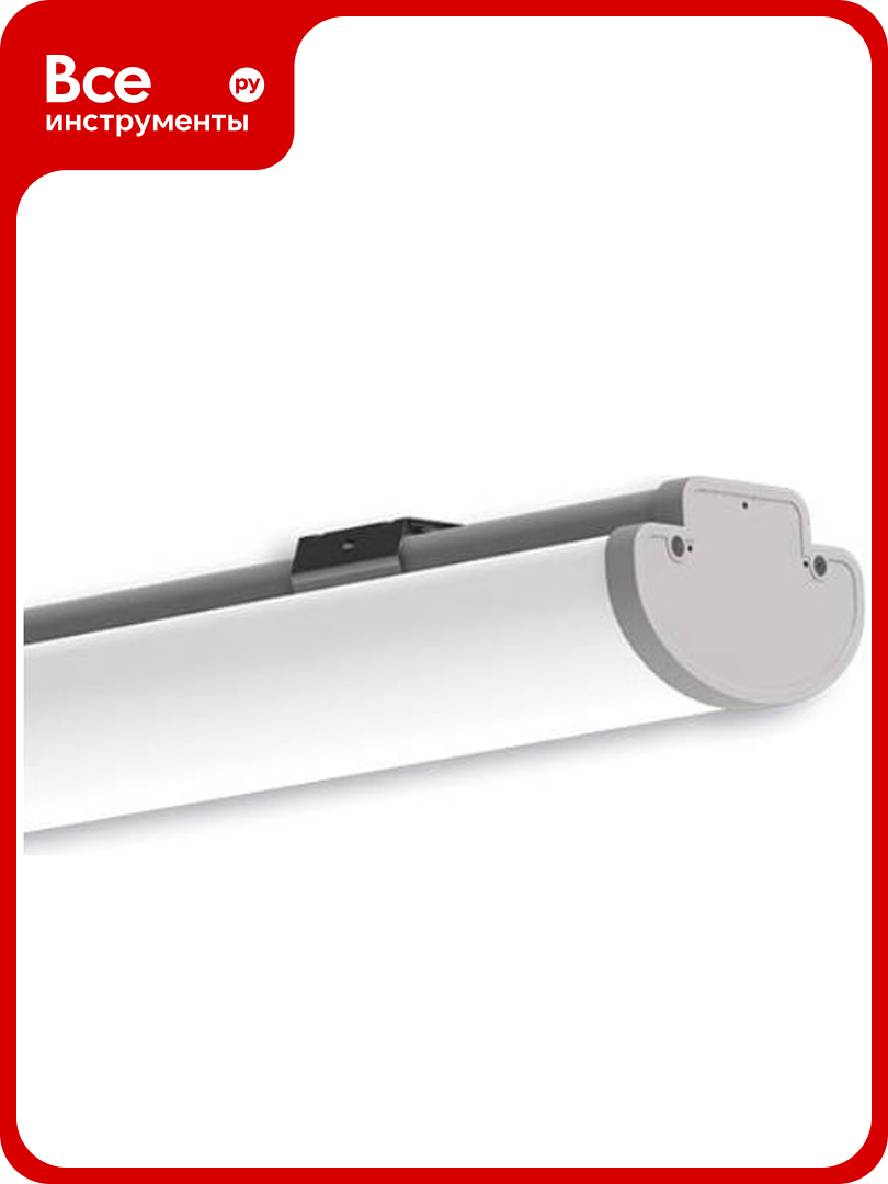 Светильник потолочный LED Main 35 Вт 3006 лм холодный белый матовый прямоугольный корпус поликарбонат IP20 220 В