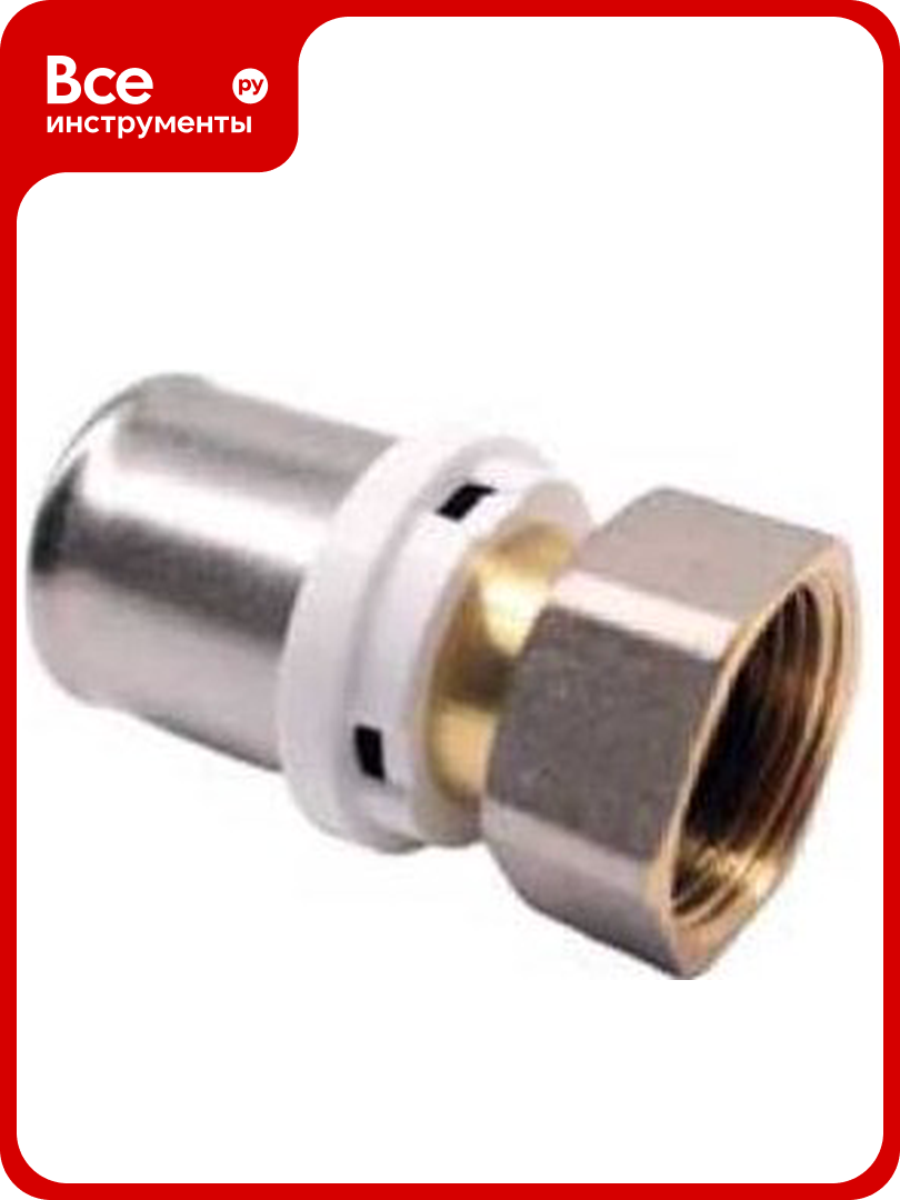 Пресс-фитинг муфта K-FLEX SOLID с накидной гайкой, 32x1 1/2 мм 86MLAE1A041400C