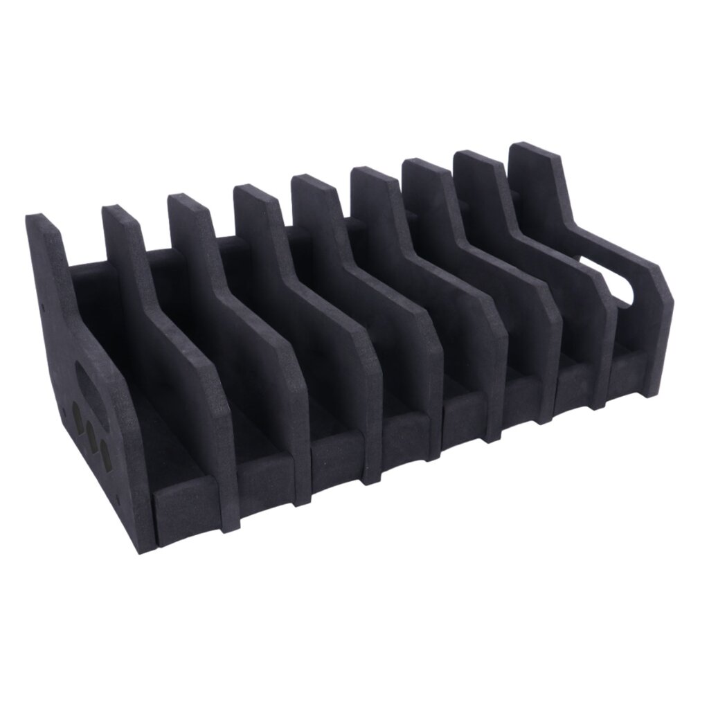 Стеллаж Для Хранения Пистолета Из Пенопласта EVA с 8 Слотами, Подставка Для Дисплея, Органайзеры Для Шкафов Для Пистолетов, Универсальные Защитные Кобуры