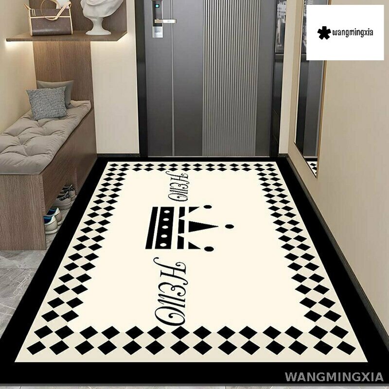 Эксклюзивный ковер 100x140 см из кристального бархата с противоскользящим эффектом для гостиной и прихожей