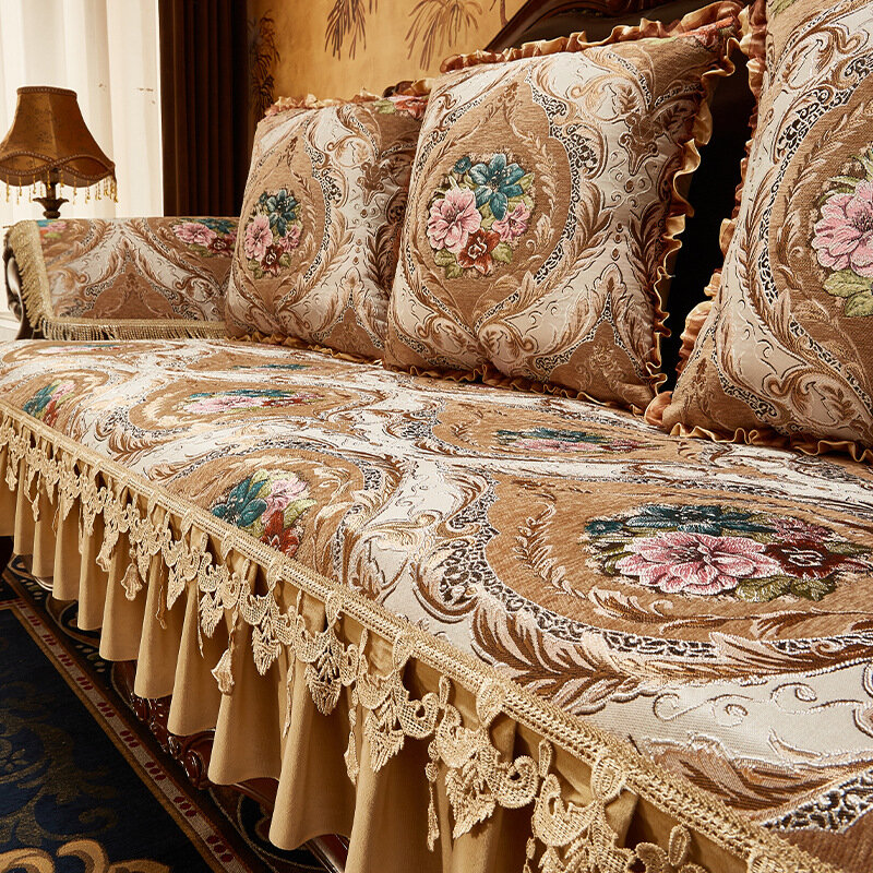 Европейский стиль кожаного дивана, роскошный диван, подушка, четыре сезона, высококачественный американский противоскользящий чехол для дивана, полное покрытие, полотенце для дивана