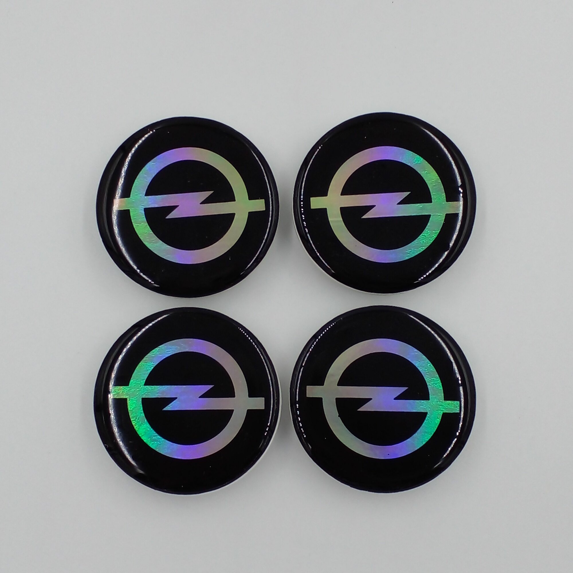 Колпачки заглушки на литые диски с эмблемой 54 мм 4 шт