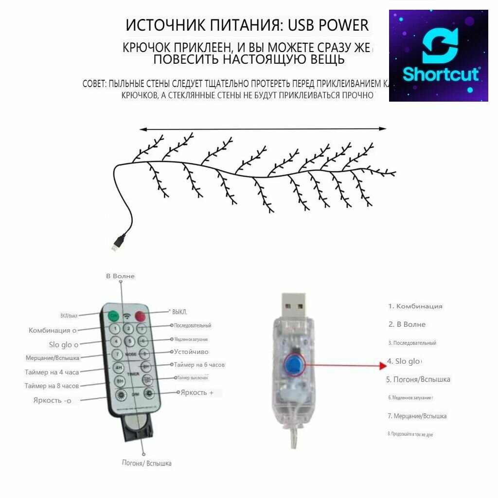 Светодиодное дерево — фото 1