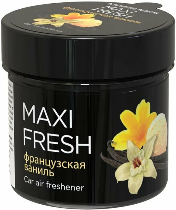 Освежитель (ароматизатор) на панель гелевый Maxi Fresh французкая ваниль 100гр MAXI FRESH арт. CMF119 - высокое качество