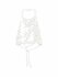 Топ P.A.R.O.S.H. Sequin-appliqué top, размер S, white