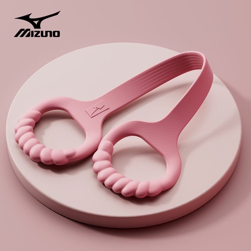 [Mizuno] Фигура 8 Резинка для женщин, эластичная лента для растяжки спины, фитнес-йога, оборудование для упражнений на спину