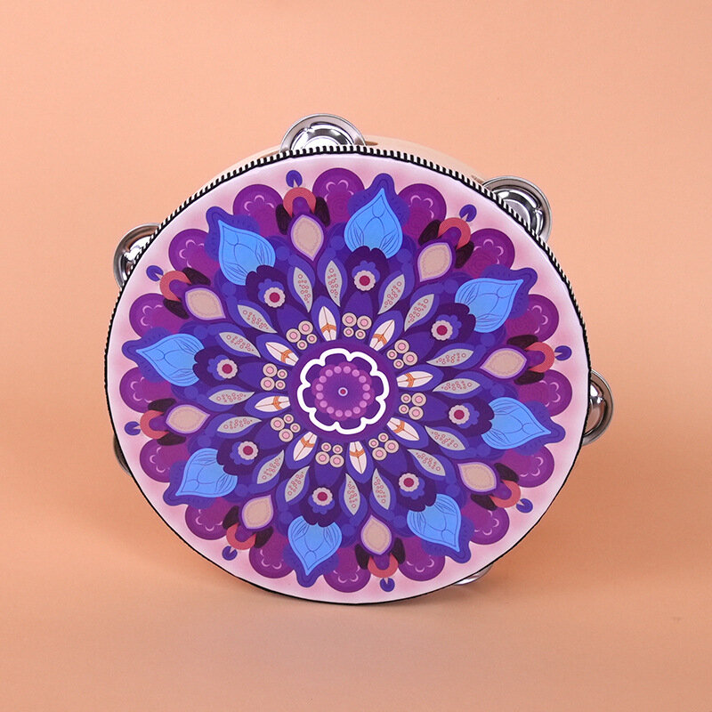 Тамбурин для танцевального выступления в Дуньхуане, реквизит для оценки, инструмент для сценических выступлений для взрослых, ручной тамбурин, реквизит для ханфу