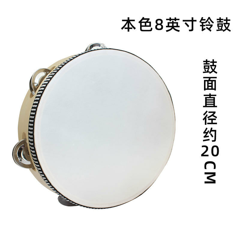 Производитель тамбуринов Orff Daji, музыкальный инструмент, детский ручной тамбурин, обучающее пособие для детского сада, деревянный тамбурин