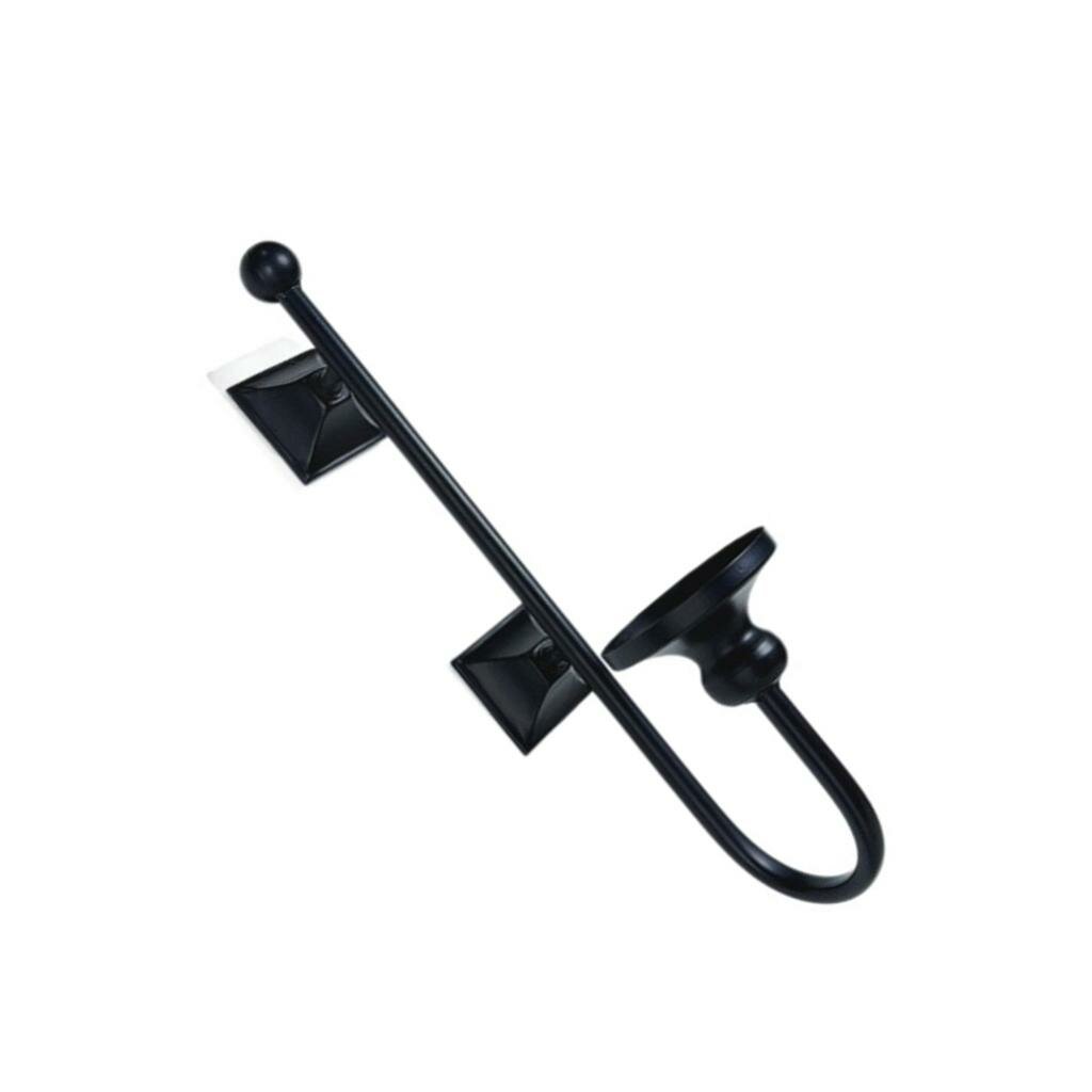 Черные настенные канделябры