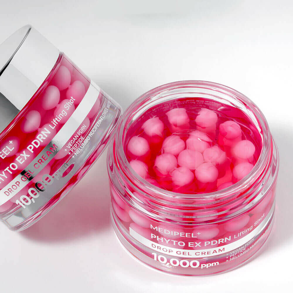 Капсульный крем с пептидами, пдрн и микроиглами MEDIPEEL Phyto EX PDRN Lifting Shot Drop Gel Cream