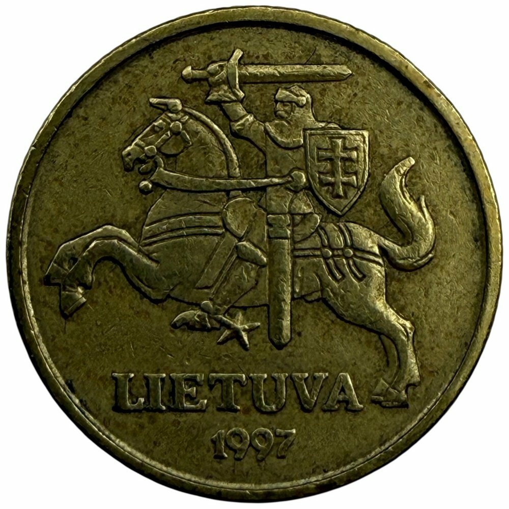 Литва 20 центов 1997 г. — фото 1